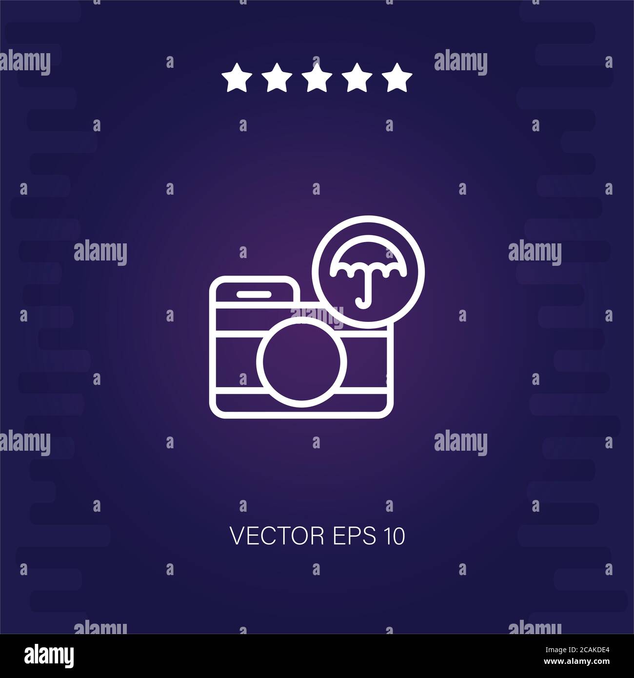 camera vector icon modern illustration Stock Vector Image & Art - Alamy