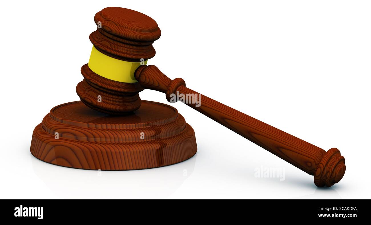 Judge bang gavel on sounding hi-res stock photography and images - Alamy