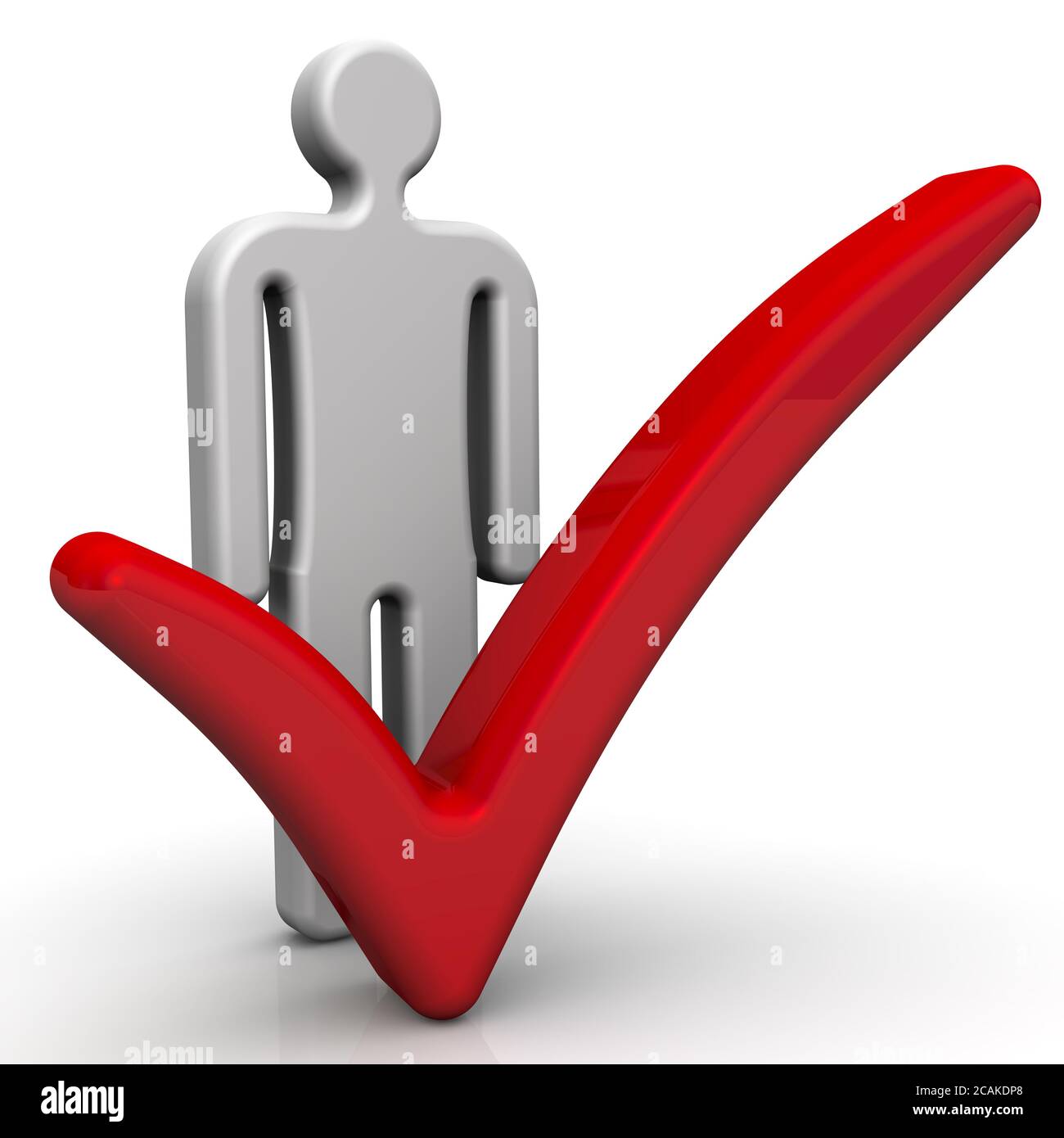 Selection of the applicant for the vacant position. Human symbol and ...