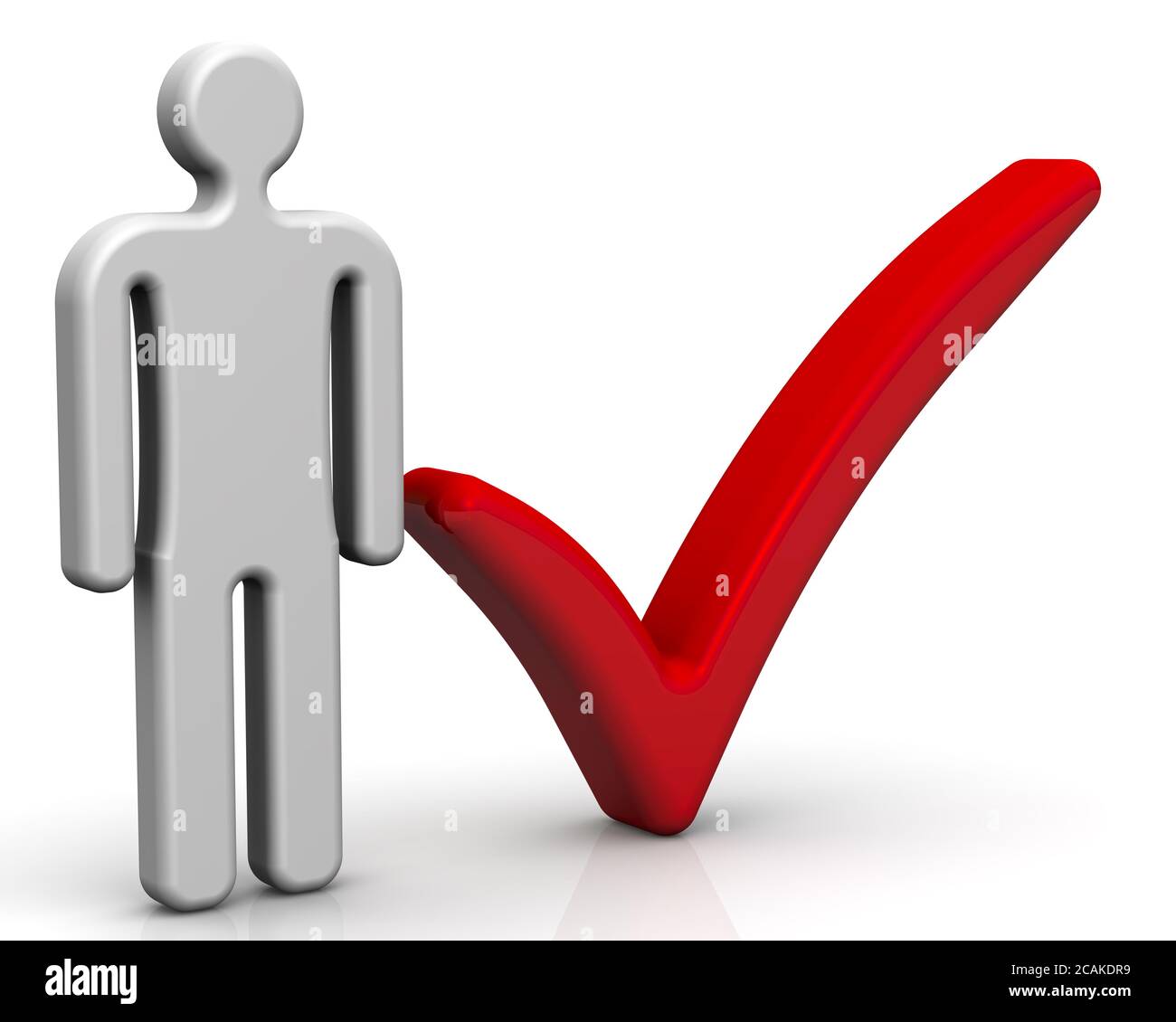 Selection of the applicant for the vacant position. Human symbol and ...