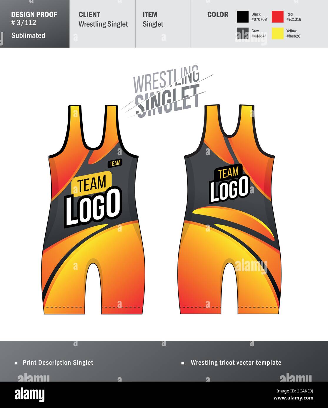 Wrestling singlet hi-res stock photography and images - Alamy