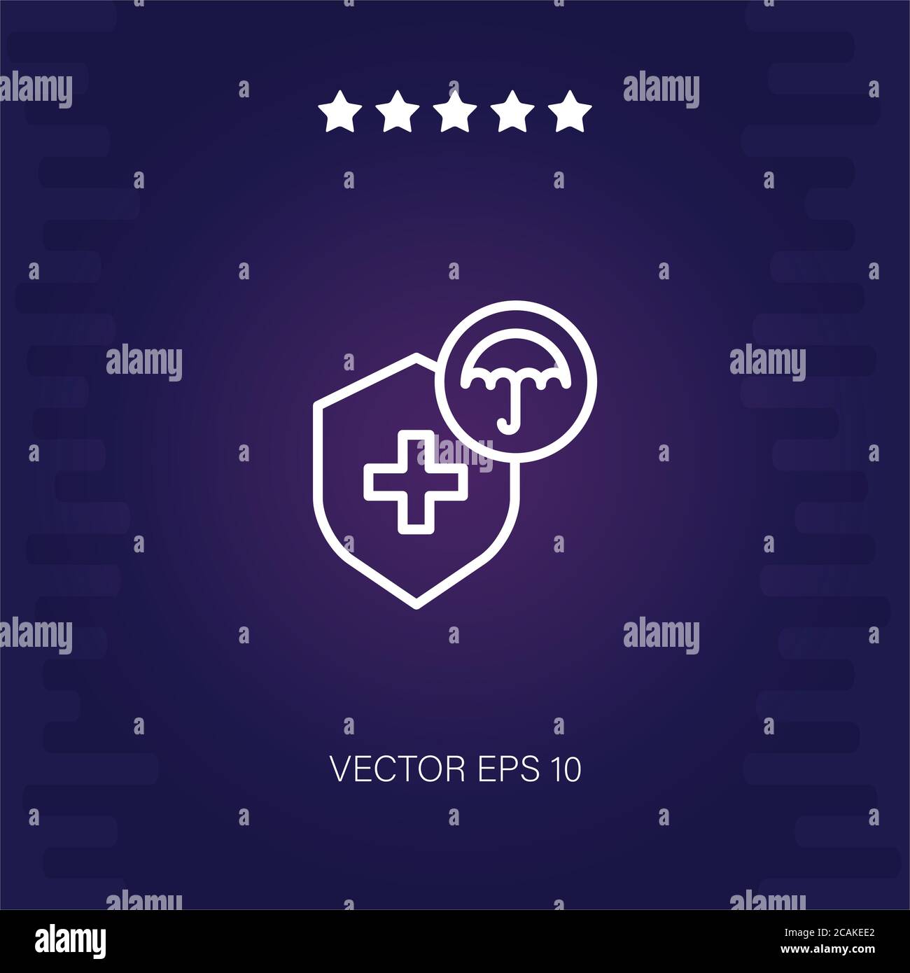 medical insurance vector icon modern illustration Stock Vector Image ...