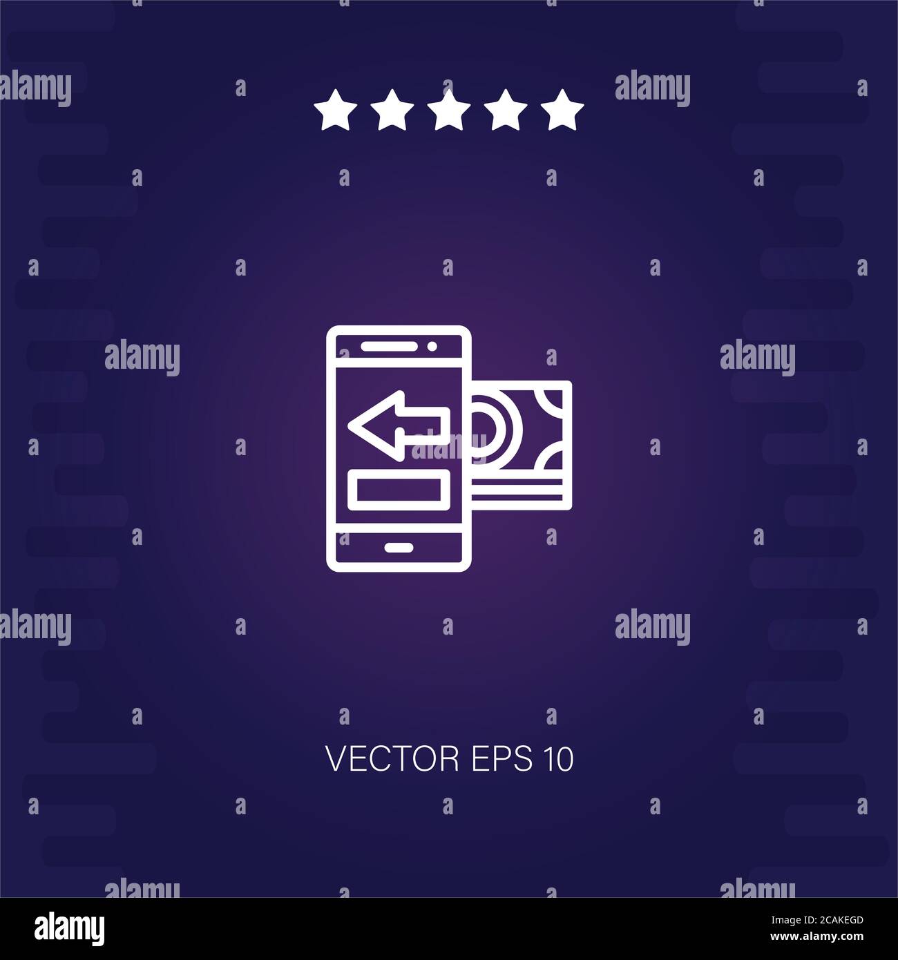 phone vector icon modern illustration Stock Vector Image & Art - Alamy