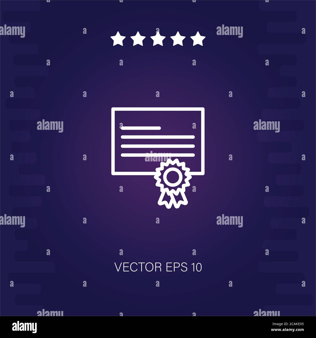 license vector icon modern illustration Stock Vector Image & Art - Alamy