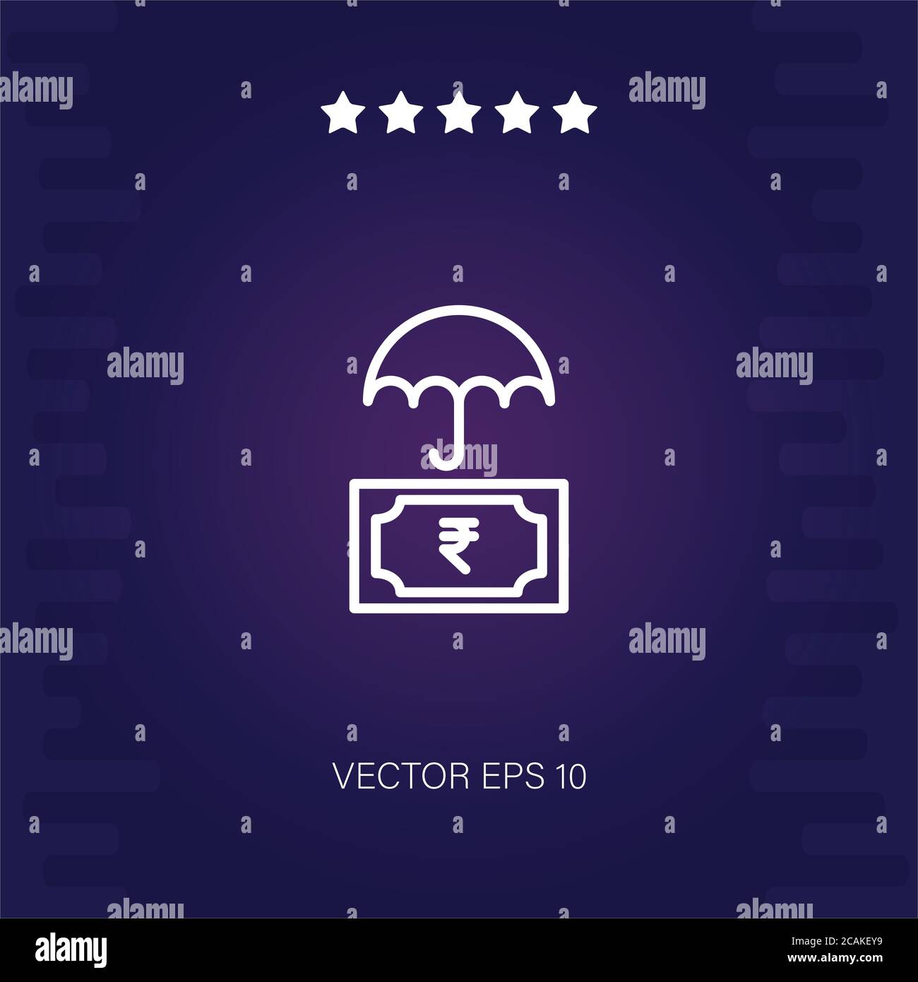 rupees vector icon modern illustration Stock Vector Image & Art - Alamy