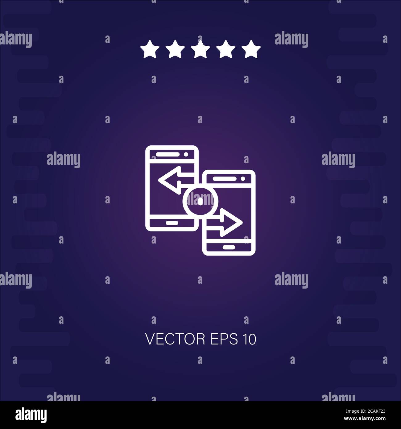 phones vector icon modern illustration Stock Vector Image & Art - Alamy