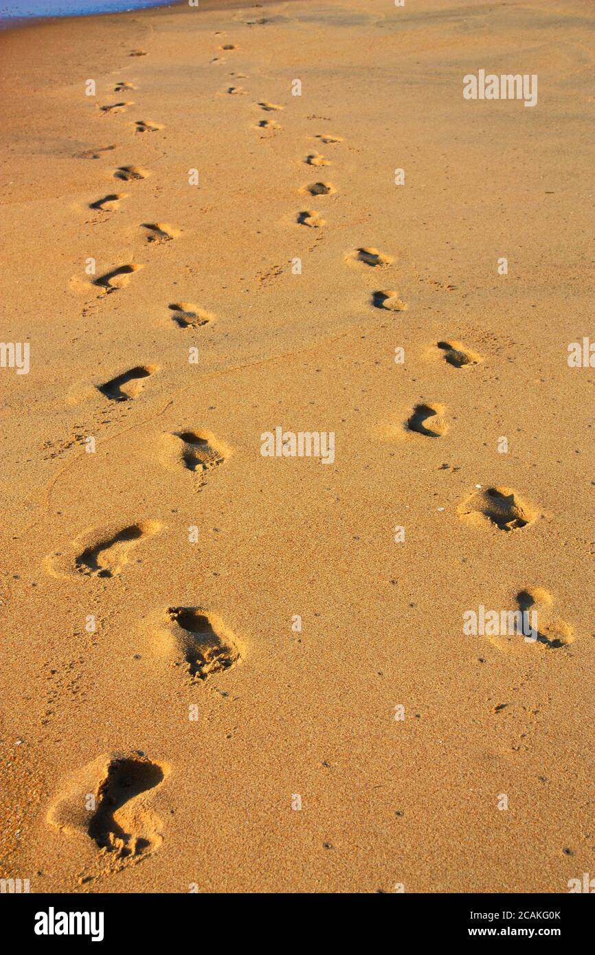 Footstep footprint hi-res stock photography and images - Alamy