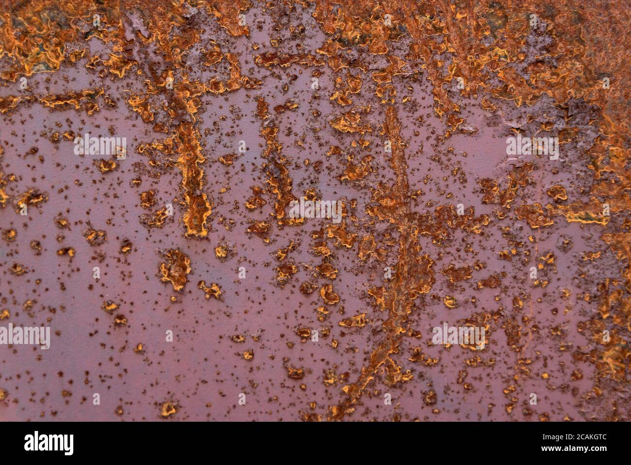 Iron sheet with corrosion. Old metal surface close up Stock Photo - Alamy