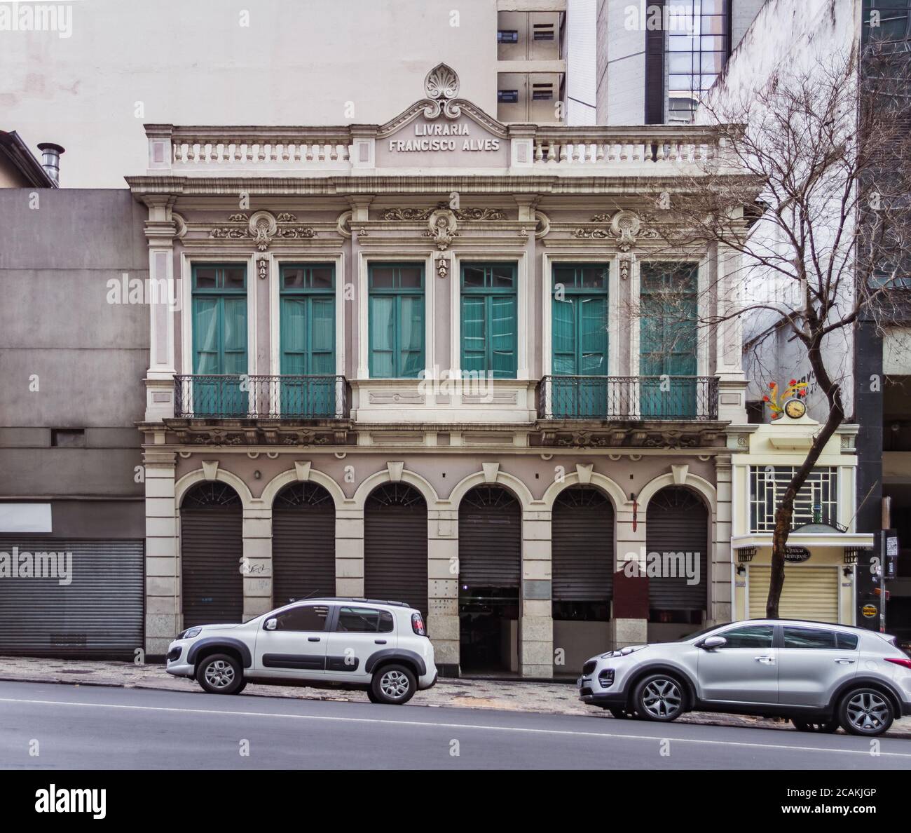 Old Commercial Building Stock Photo - Alamy