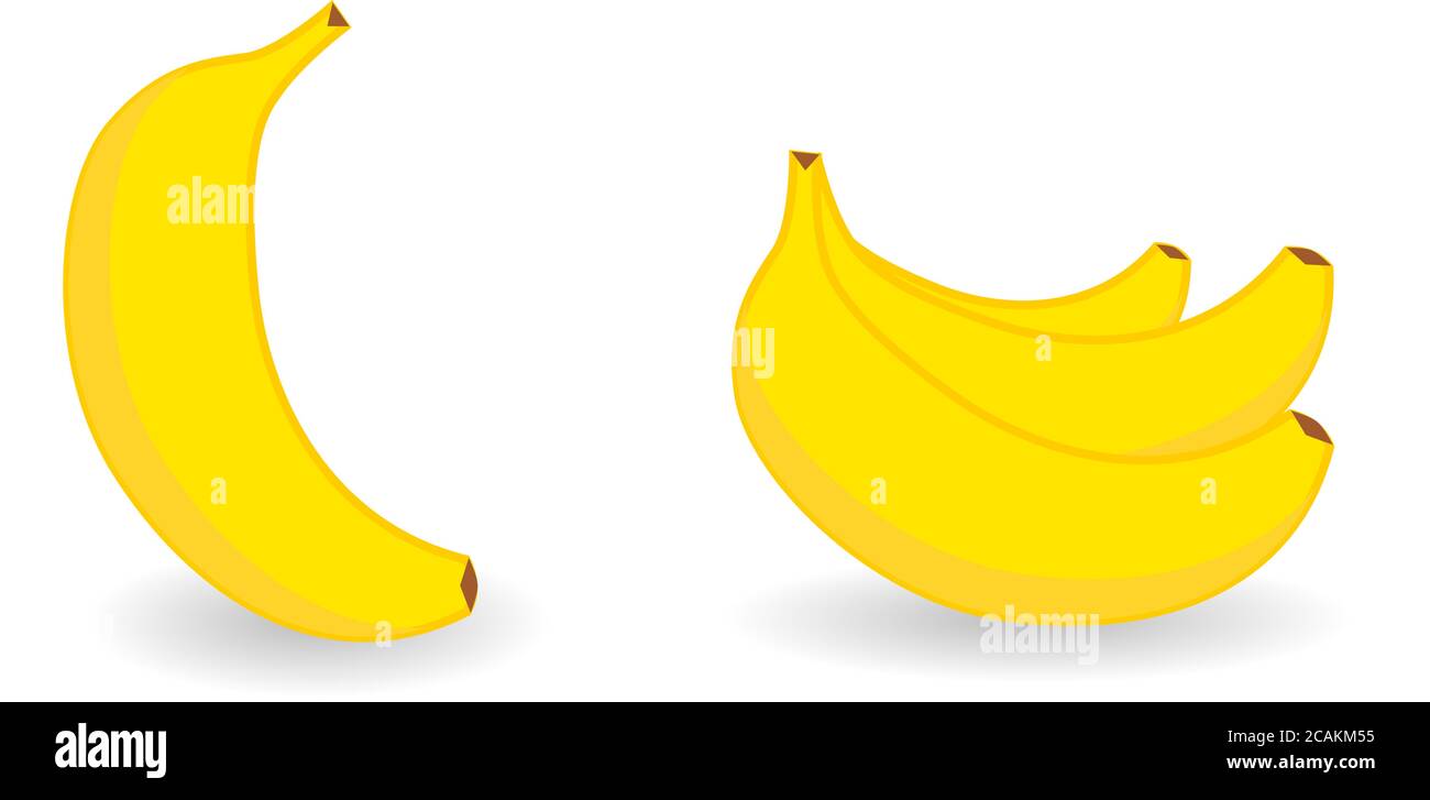 Simple banana hi-res stock photography and images - Alamy