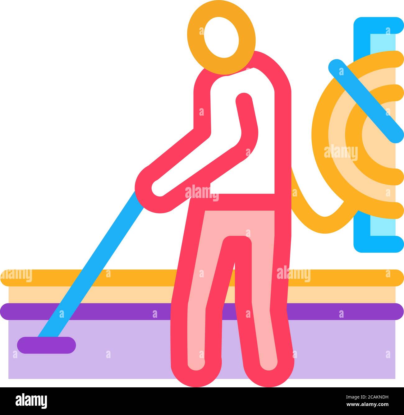 drain cleaning service icon vector outline illustration Stock Vector ...