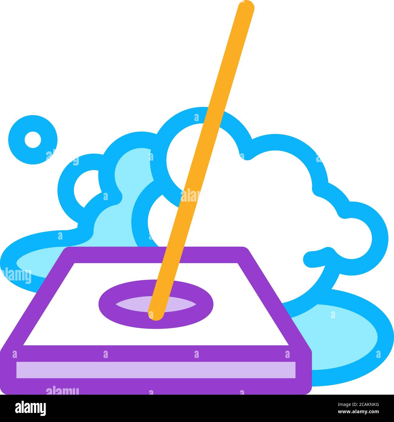 drain cleaning icon vector outline illustration Stock Vector Image ...