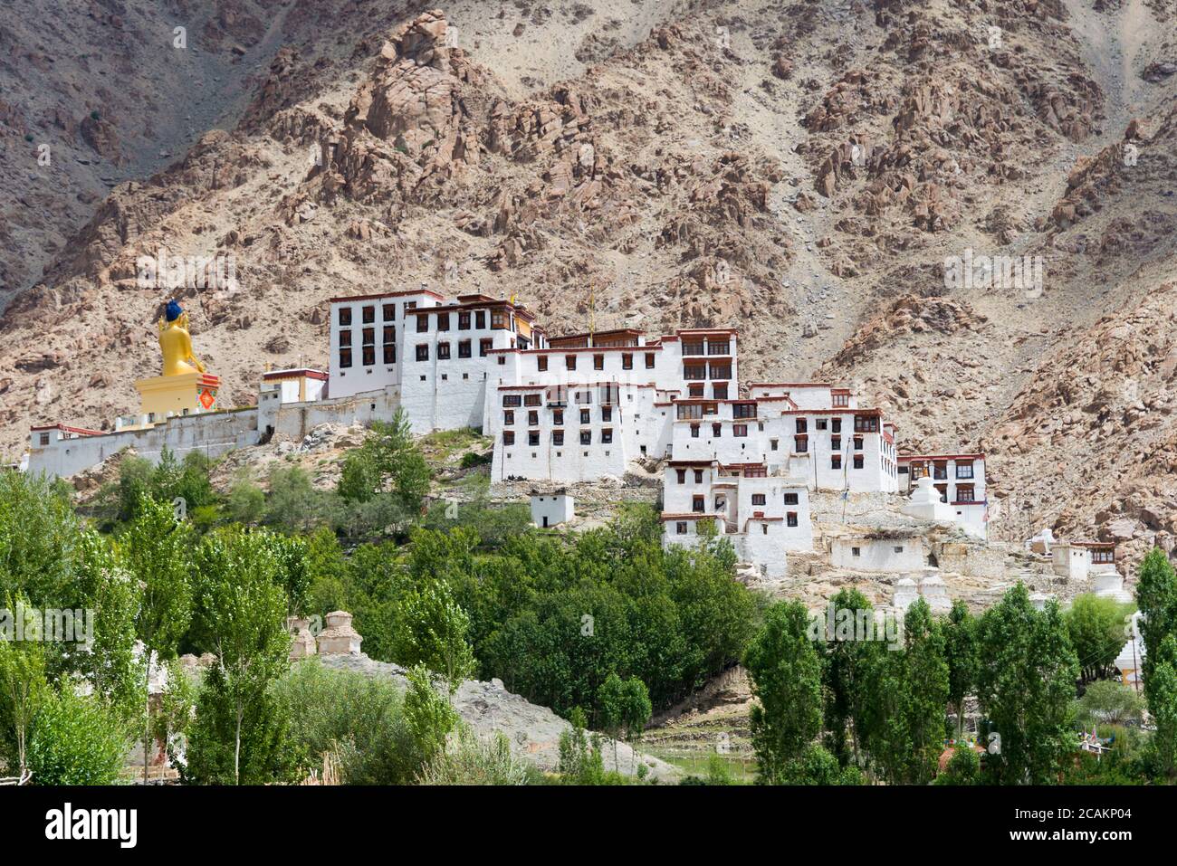 Ladakh, India - Likir Monastery (Likir Gompa) in Ladakh, Jammu and ...