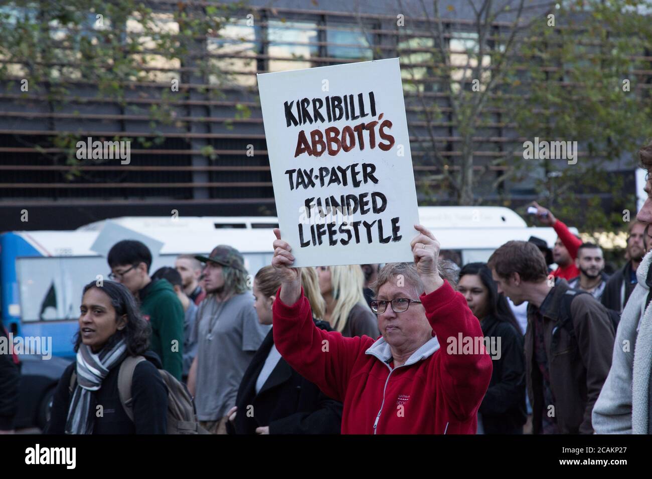 Protesters marched from the Town Hall to the Aboriginal Tent Embassy in ...