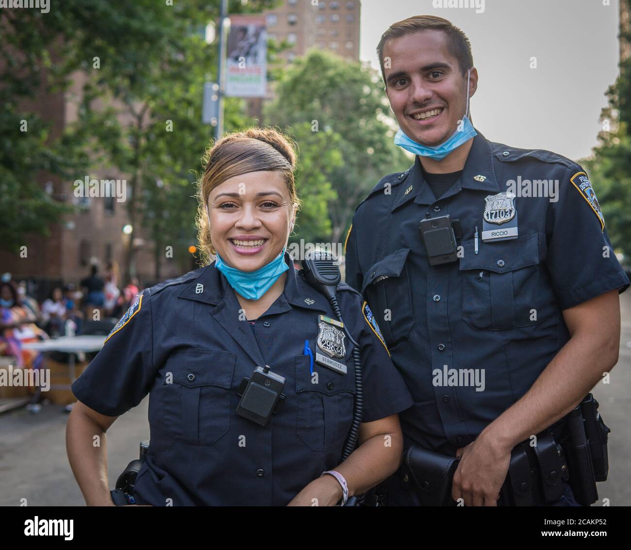 Bronx, United States. 06th Aug, 2020. NYPD Chief Jreffrey Maddrey of ...