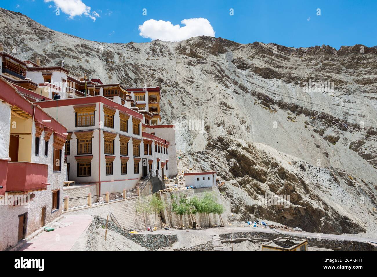 Ladakh, India - Rizong Monastery (Rizong Gompa) in Skurbuchan, Ladakh ...