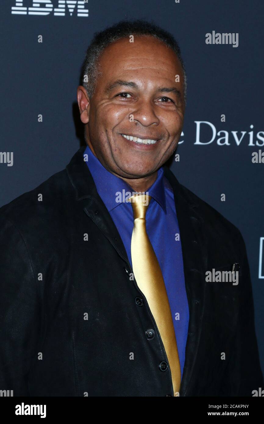 LOS ANGELES - JAN 25: Ray Parker Jr at the Clive Davis Pre-GRAMMY Gala ...