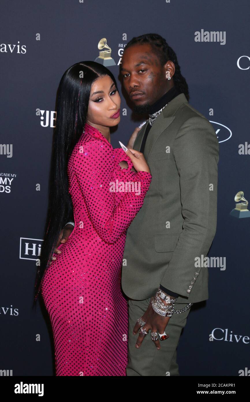 Cardi b 2020 grammy hi-res stock photography and images - Alamy