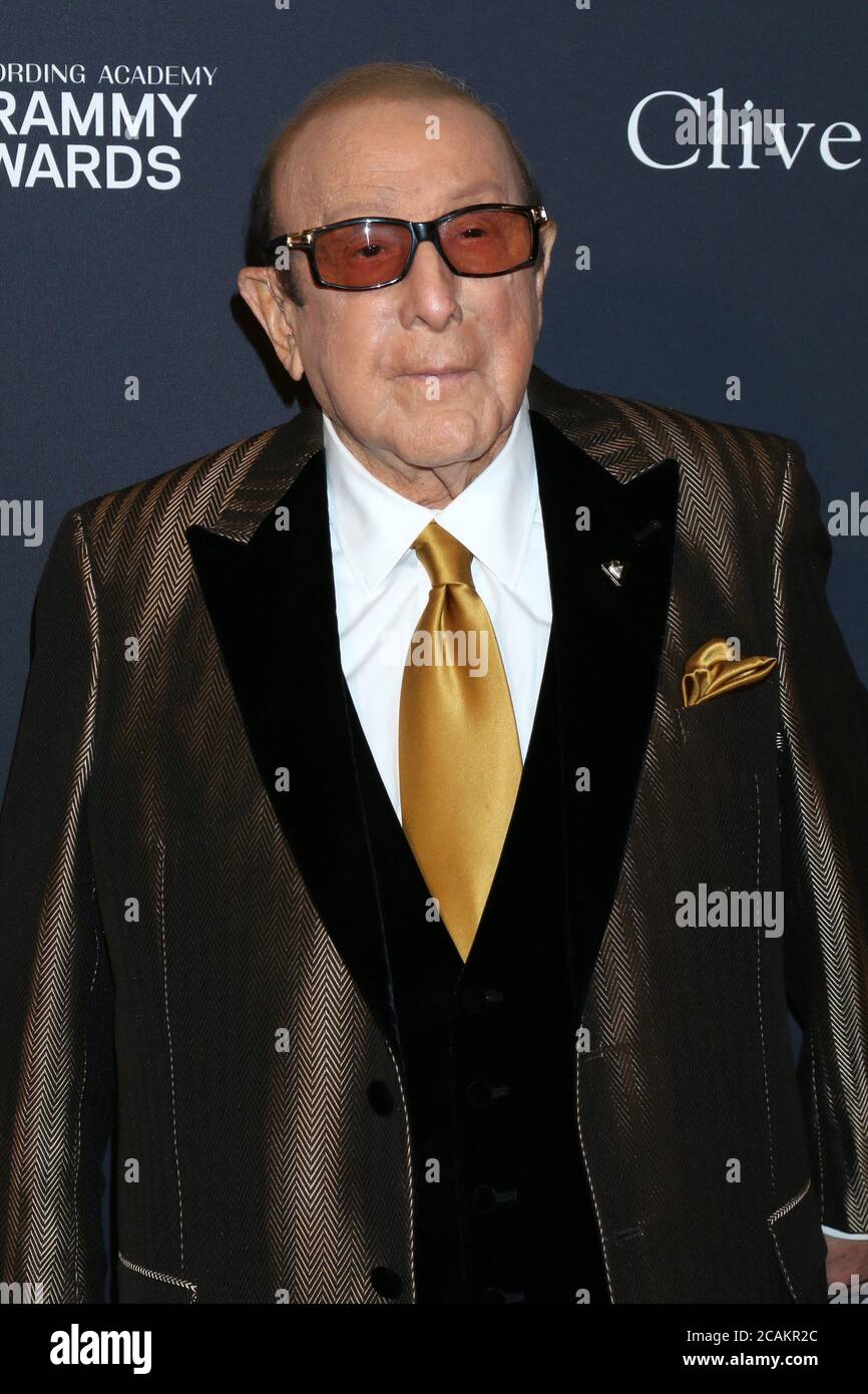 LOS ANGELES - JAN 25: Clive Davis at the 2020 Clive Davis Pre-Grammy ...