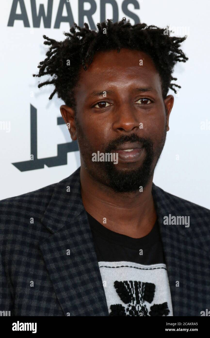 LOS ANGELES - FEB 8: Ladj Ly at the 2020 Film Independent Spirit Awards ...