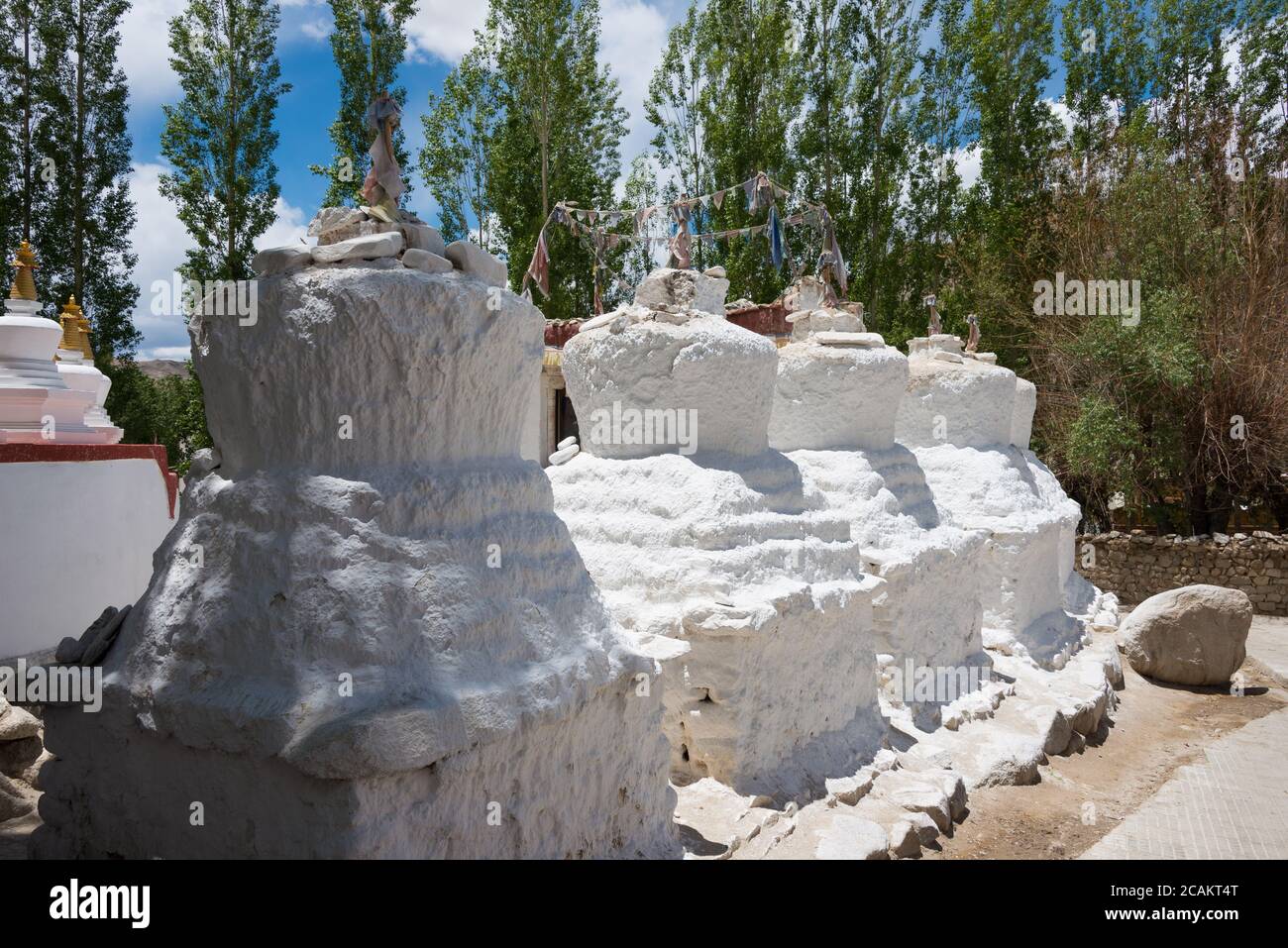 Ladakh, India - Gomang Stupa in Leh, Ladakh, Jammu and Kashmir, India ...