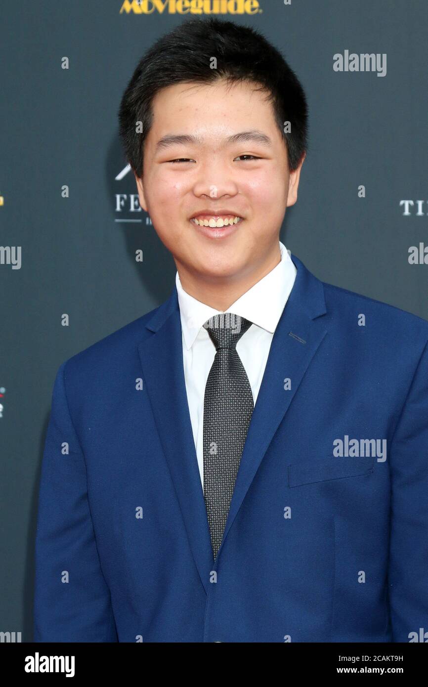LOS ANGELES - JAN 24: Hudson Yang at the 2020 Movieguide Awards at the ...