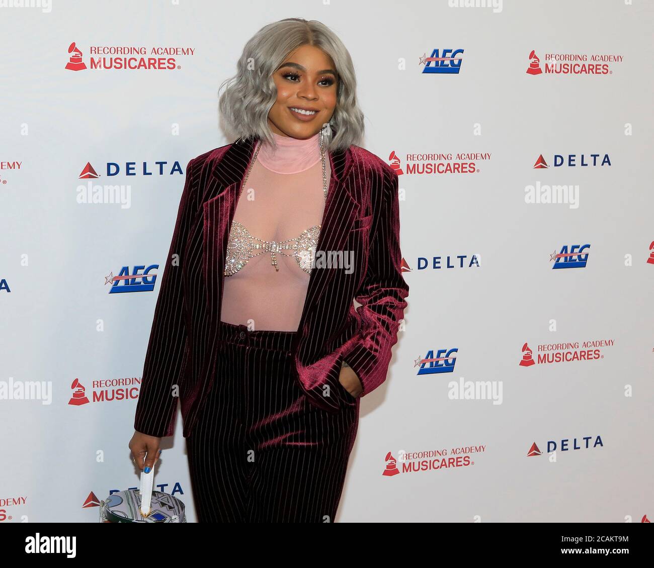 LOS ANGELES - JAN 24: Tayla Parx at the 2020 Muiscares at the Los ...