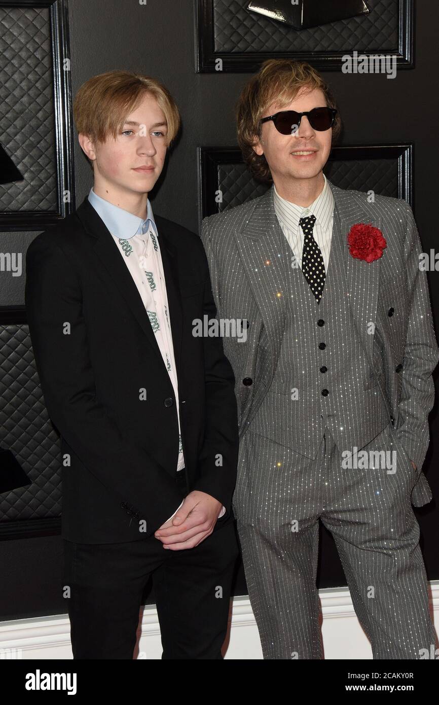 LOS ANGELES - JAN 26: Cosimo Henri Hansen, Beck at the 62nd Grammy ...