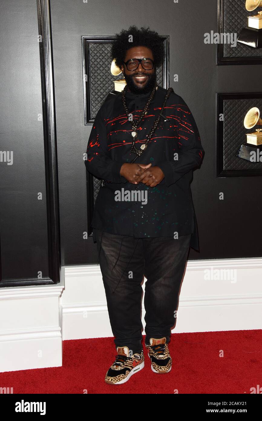 LOS ANGELES - JAN 26: Questlove at the 62nd Grammy Awards at the ...