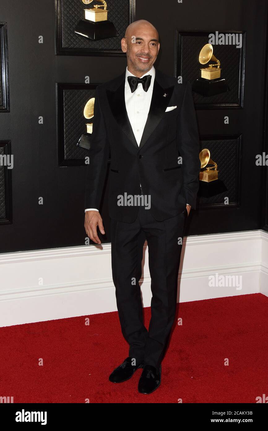 LOS ANGELES - JAN 26: Harvey Mason Jr at the 62nd Grammy Awards at the ...
