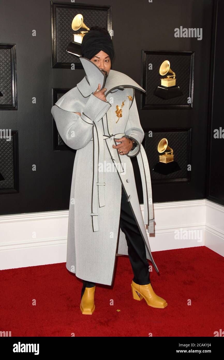 LOS ANGELES - JAN 26: Ty Hunter at the 62nd Grammy Awards at the ...