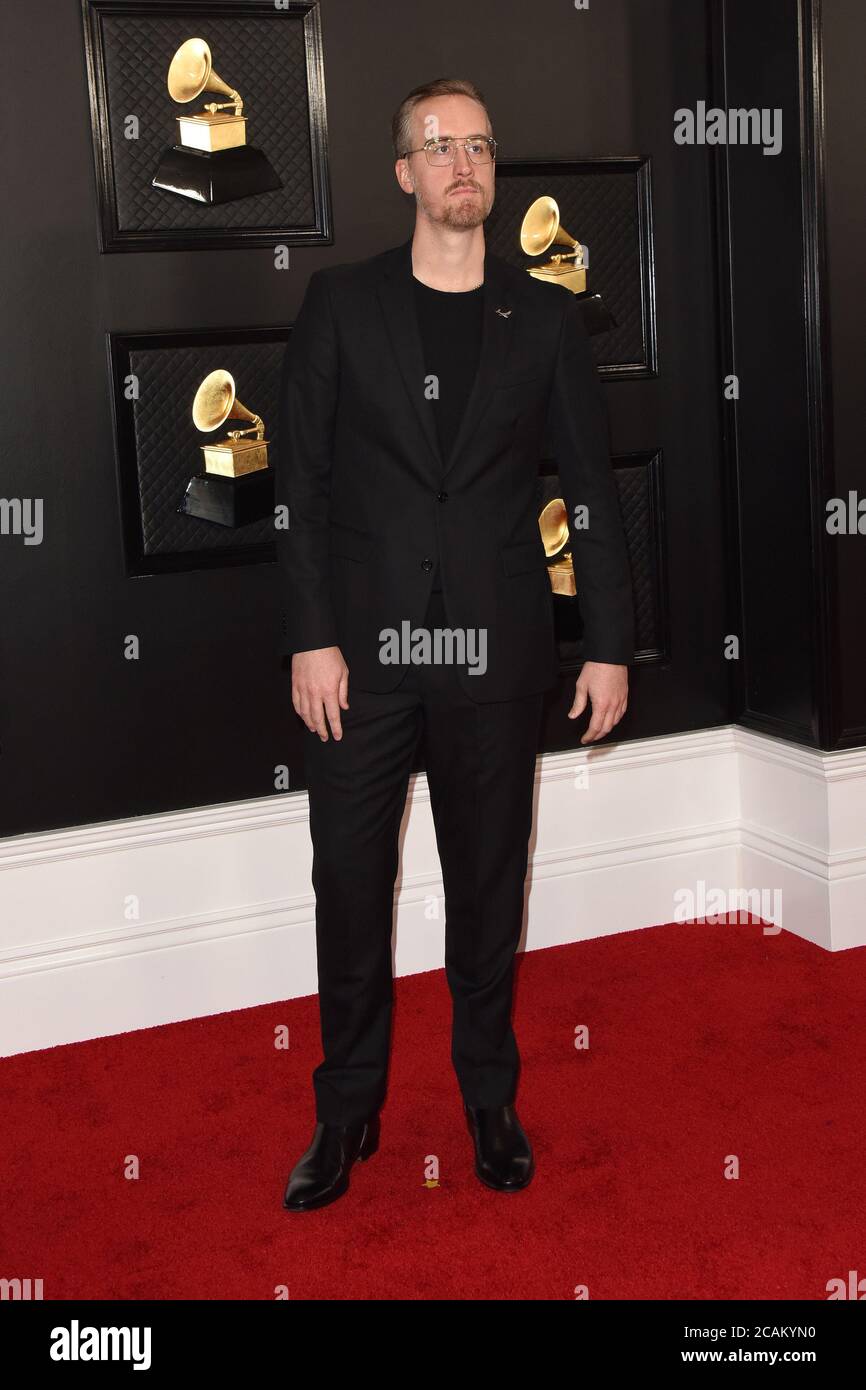 LOS ANGELES - JAN 26: Jeremy Most at the 62nd Grammy Awards at the ...