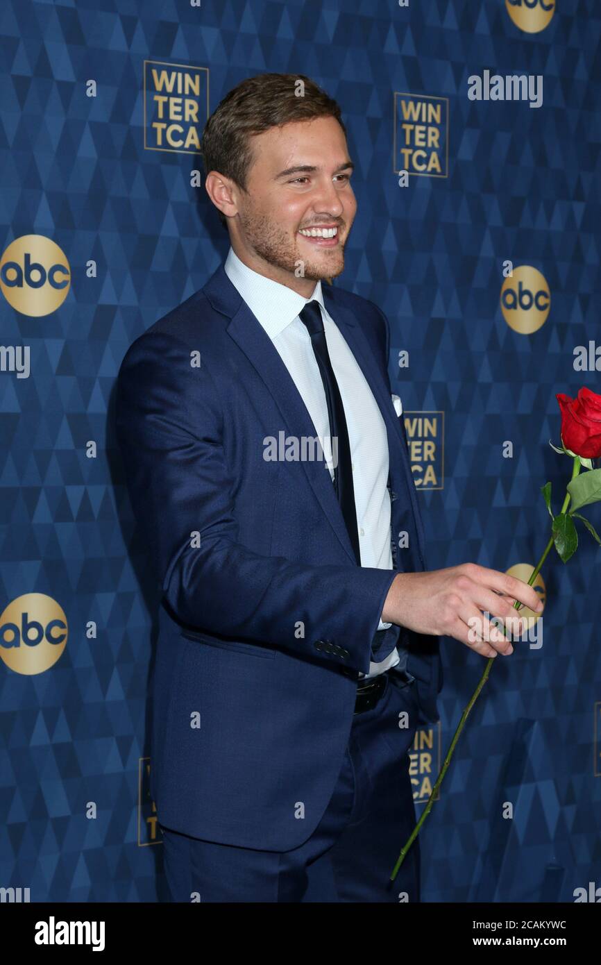 LOS ANGELES - JAN 8: Peter Weber at the ABC Winter TCA Party Arrivals ...