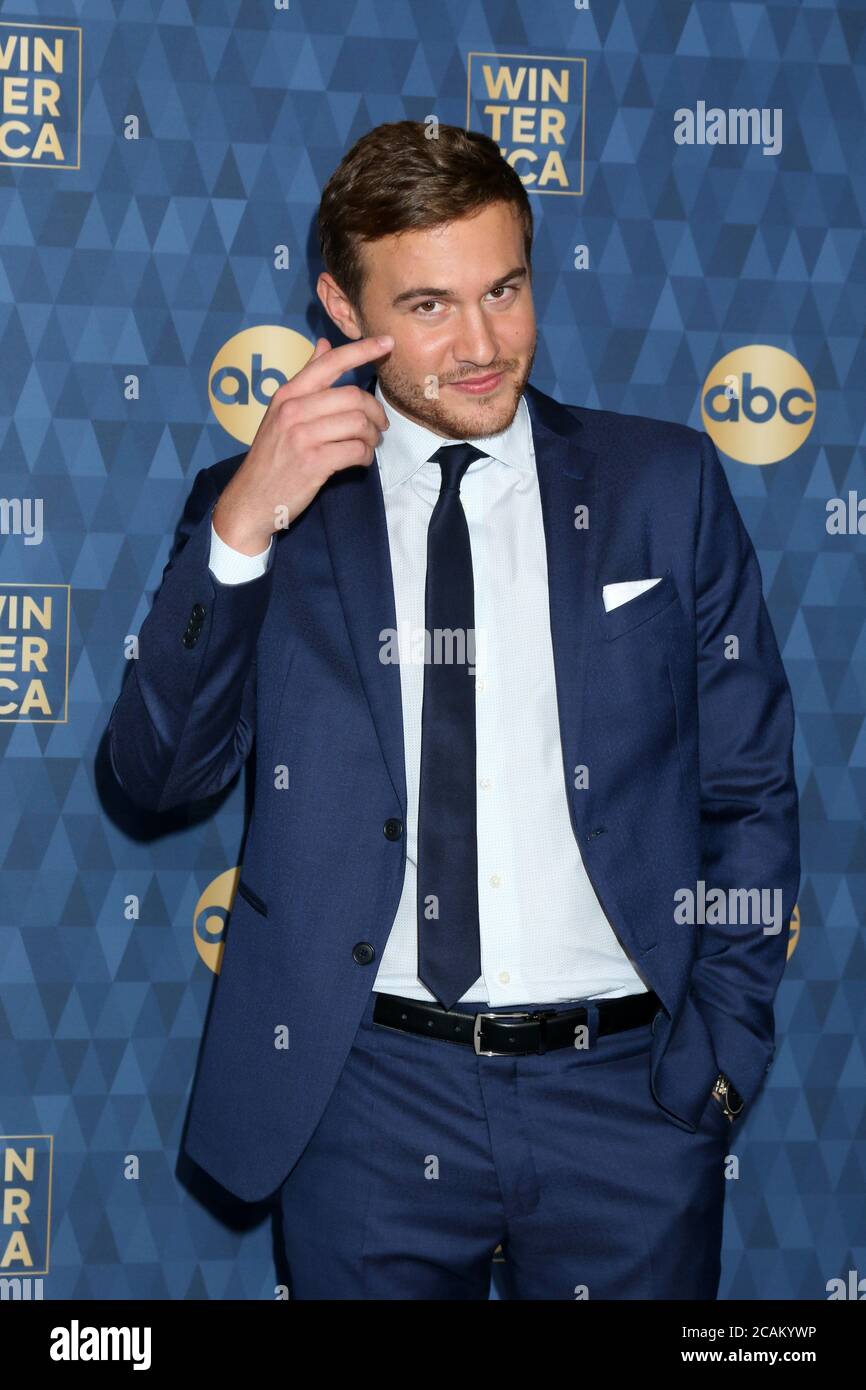 LOS ANGELES - JAN 8: Peter Weber at the ABC Winter TCA Party Arrivals ...