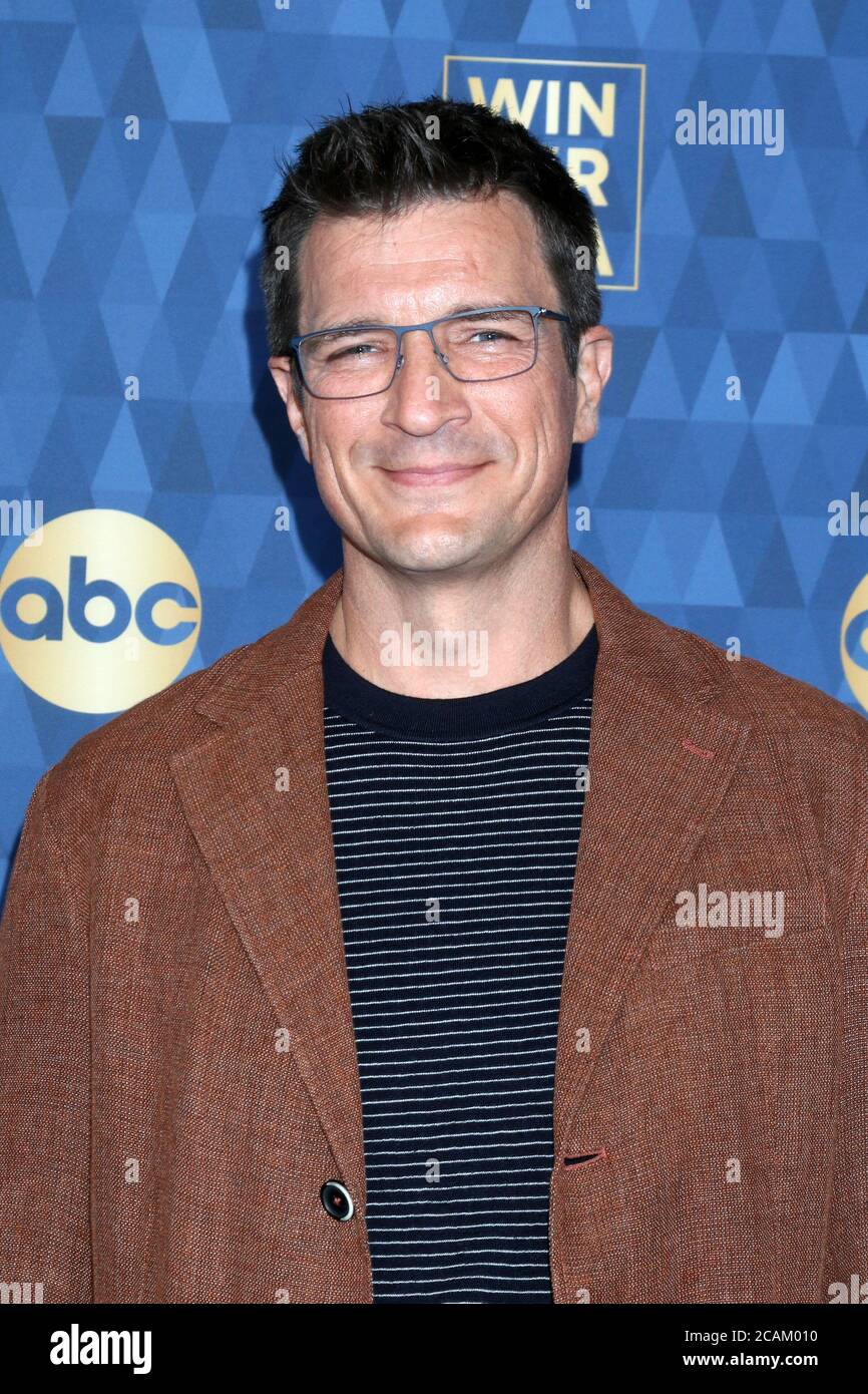 LOS ANGELES - JAN 8: Nathan Fillion at the ABC Winter TCA Party ...