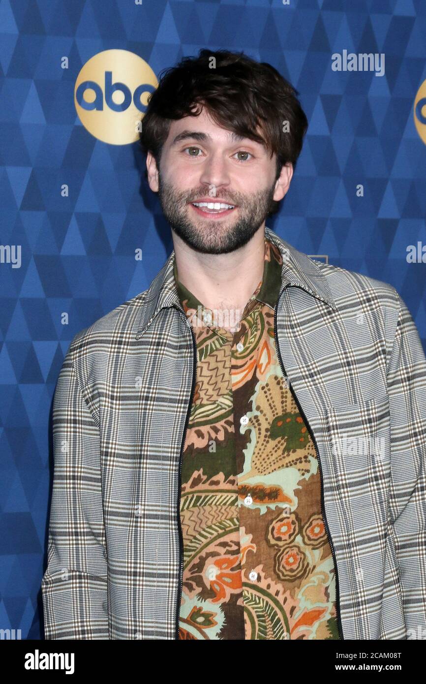 LOS ANGELES - JAN 8: Jake Borelli at the ABC Winter TCA Party Arrivals ...
