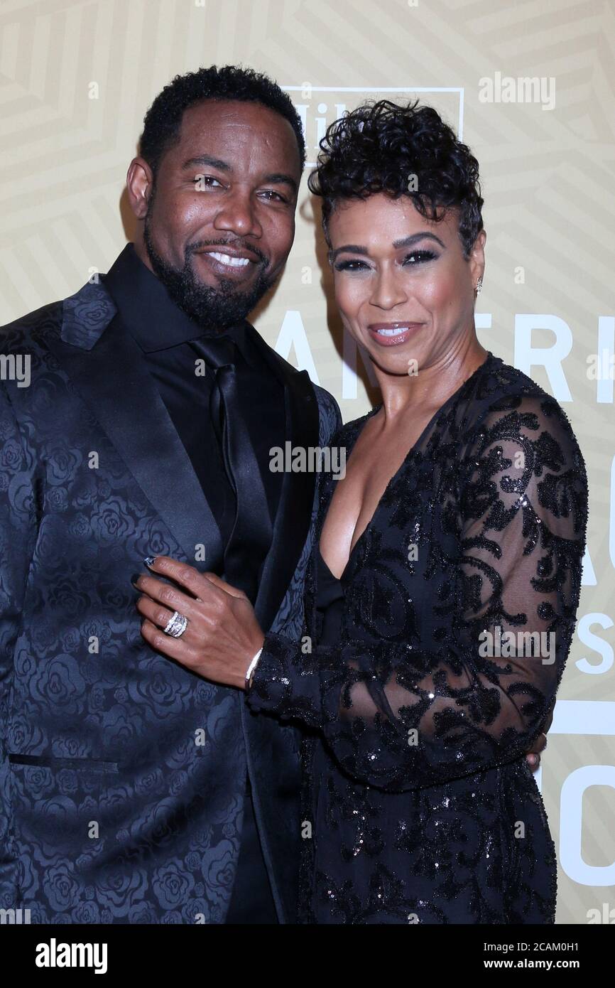 LOS ANGELES - FEB 23: Michael Jai White, Gillian Iliana Waters at the ...