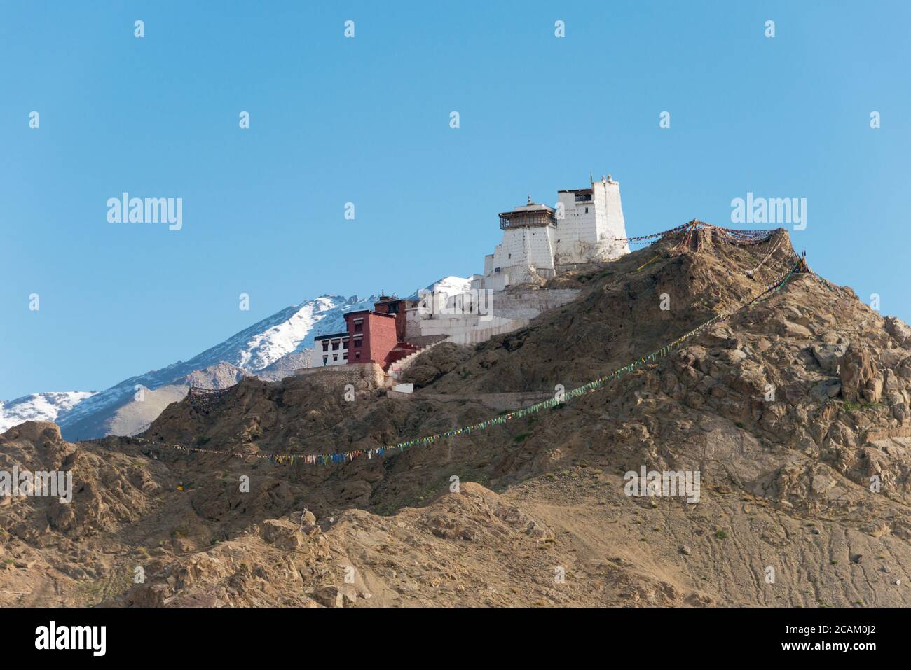Ladakh, India - Namgyal Tsemo Monastery (Namgyal Tsemo Gompa) in Leh ...