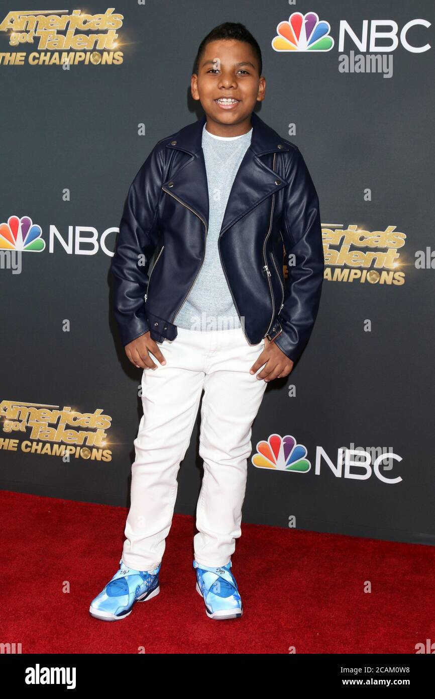 LOS ANGELES - OCT 21: Tyler Butler-Figueroa at the "America's Got ...