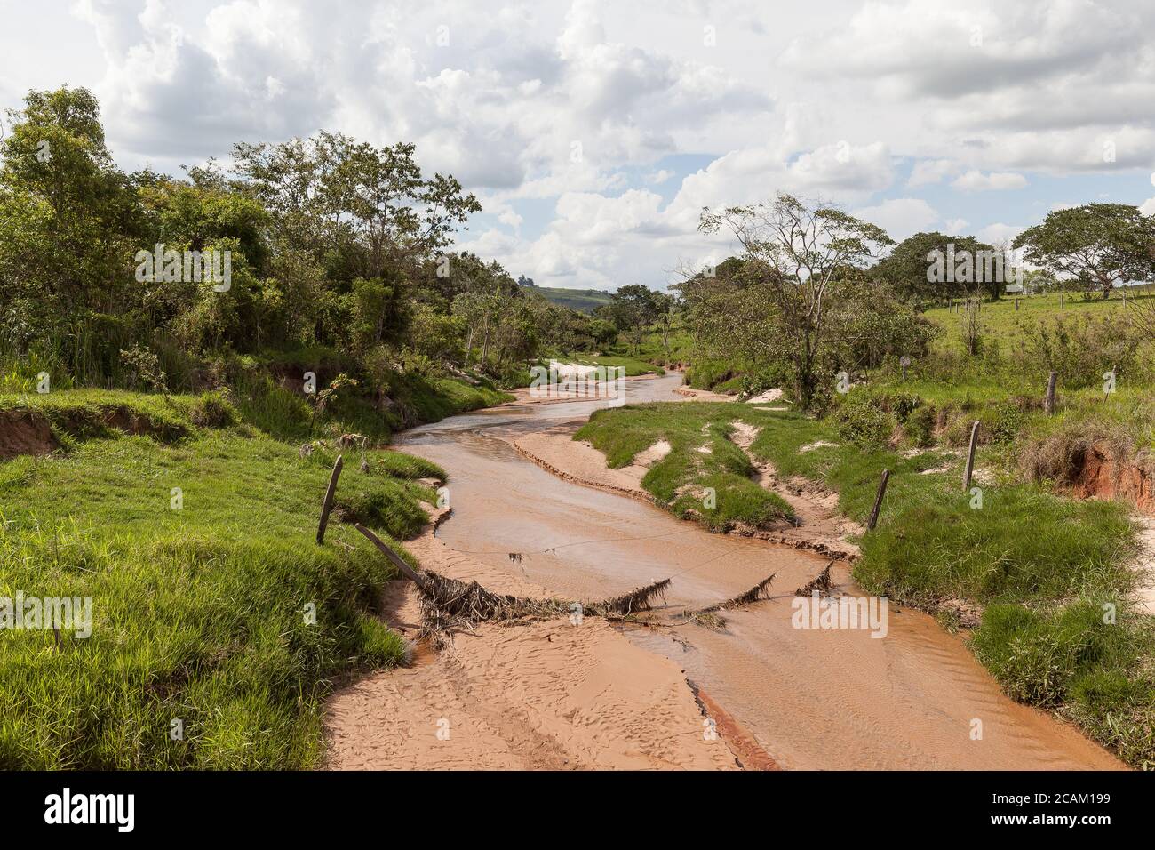 Silting of river water hi-res stock photography and images - Alamy