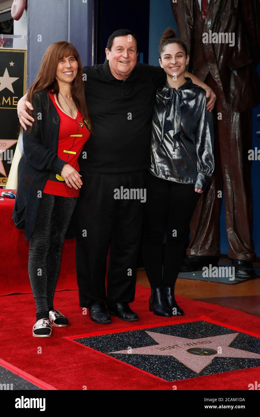 LOS ANGELES - JAN 9: Tracy Posner Ward, Burt Ward, Melody Lane Ward at ...