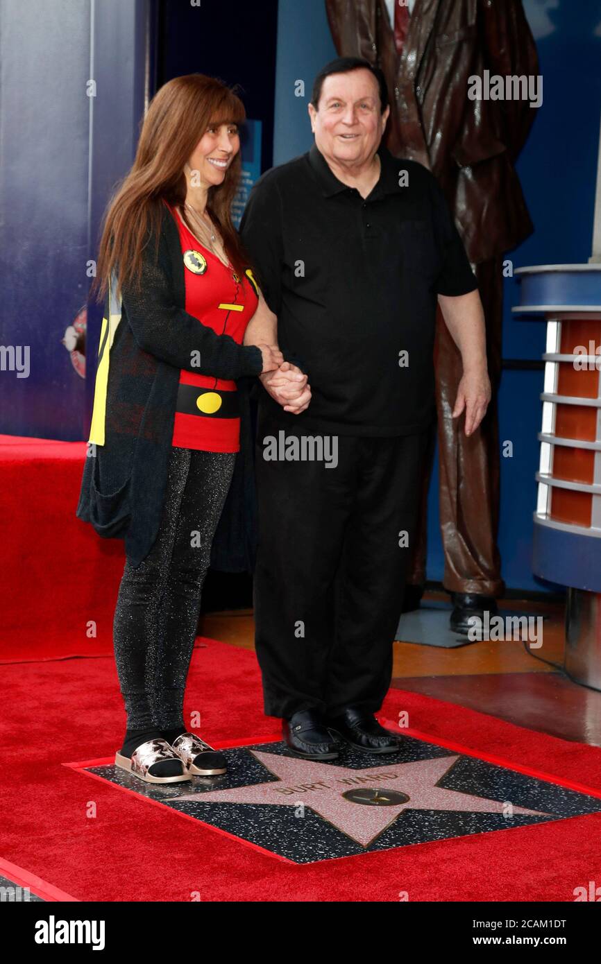 LOS ANGELES - JAN 9: Tracy Posner Ward, Burt Ward at the Burt Ward Star ...