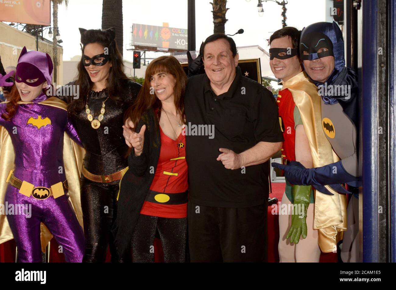 LOS ANGELES - JAN 9: Tracy Posner Ward, Burt Ward at the Burt Ward Star ...