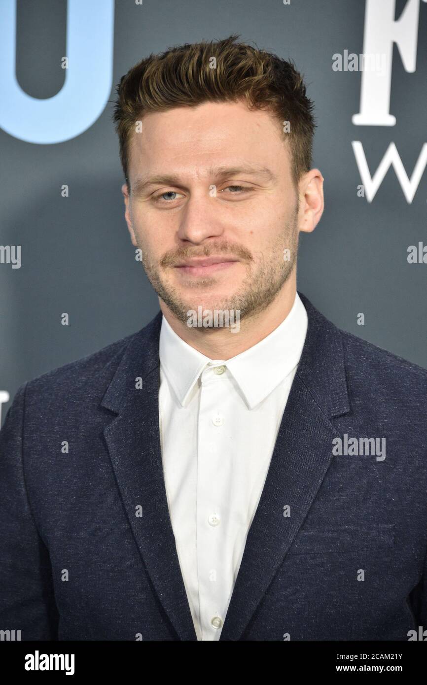 LOS ANGELES - JAN 12: John Radzinski at the Critics Choice Awards 2020 ...