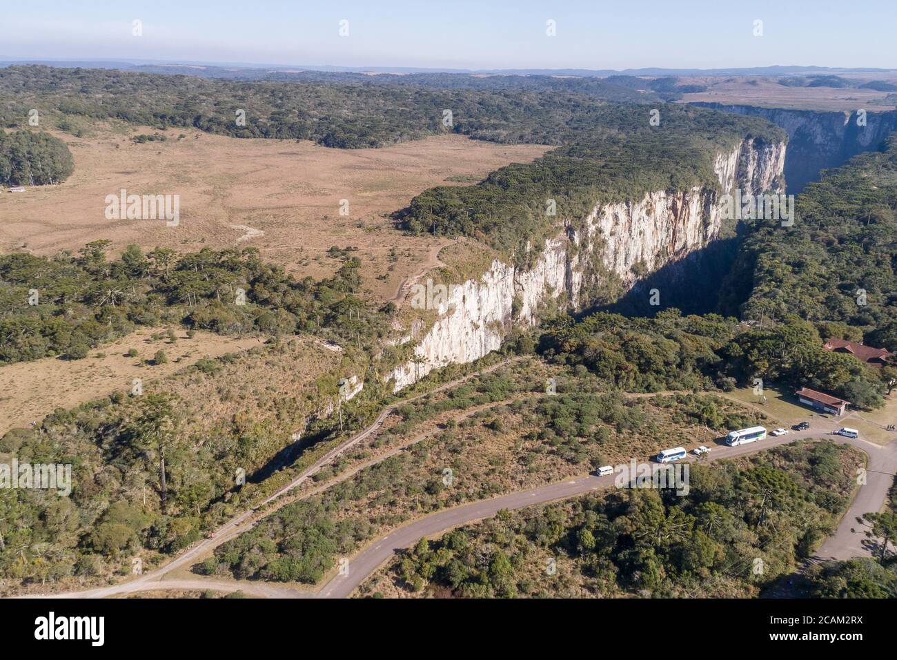 Aerial view of Itaimbezinho Canyon, Cambara do Sul, RS, Brazil Stock ...