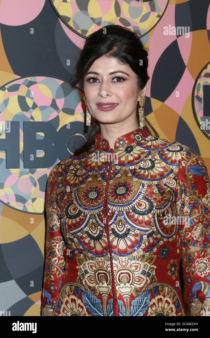 LOS ANGELES - JAN 5: Pooja Batra at the 2020 HBO Golden Globe After ...