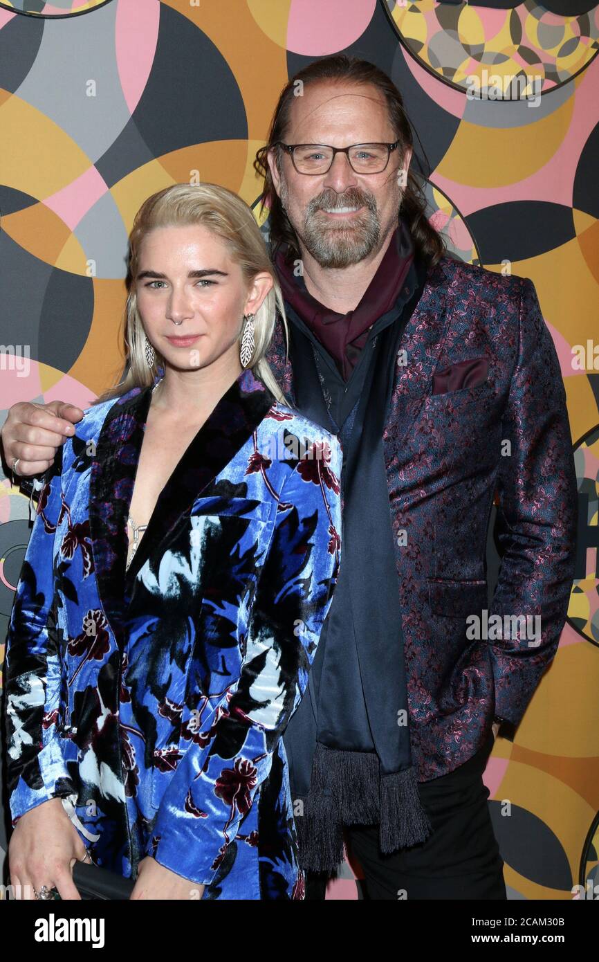 LOS ANGELES - JAN 5: Miranda Nordling and Jeffrey Nordling at the 2020 ...