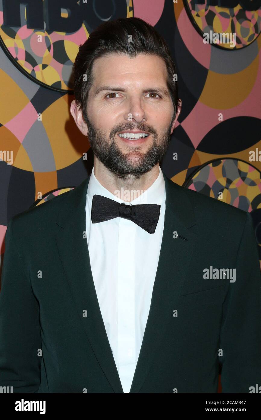 LOS ANGELES - JAN 5: Adam Scott at the 2020 HBO Golden Globe After ...