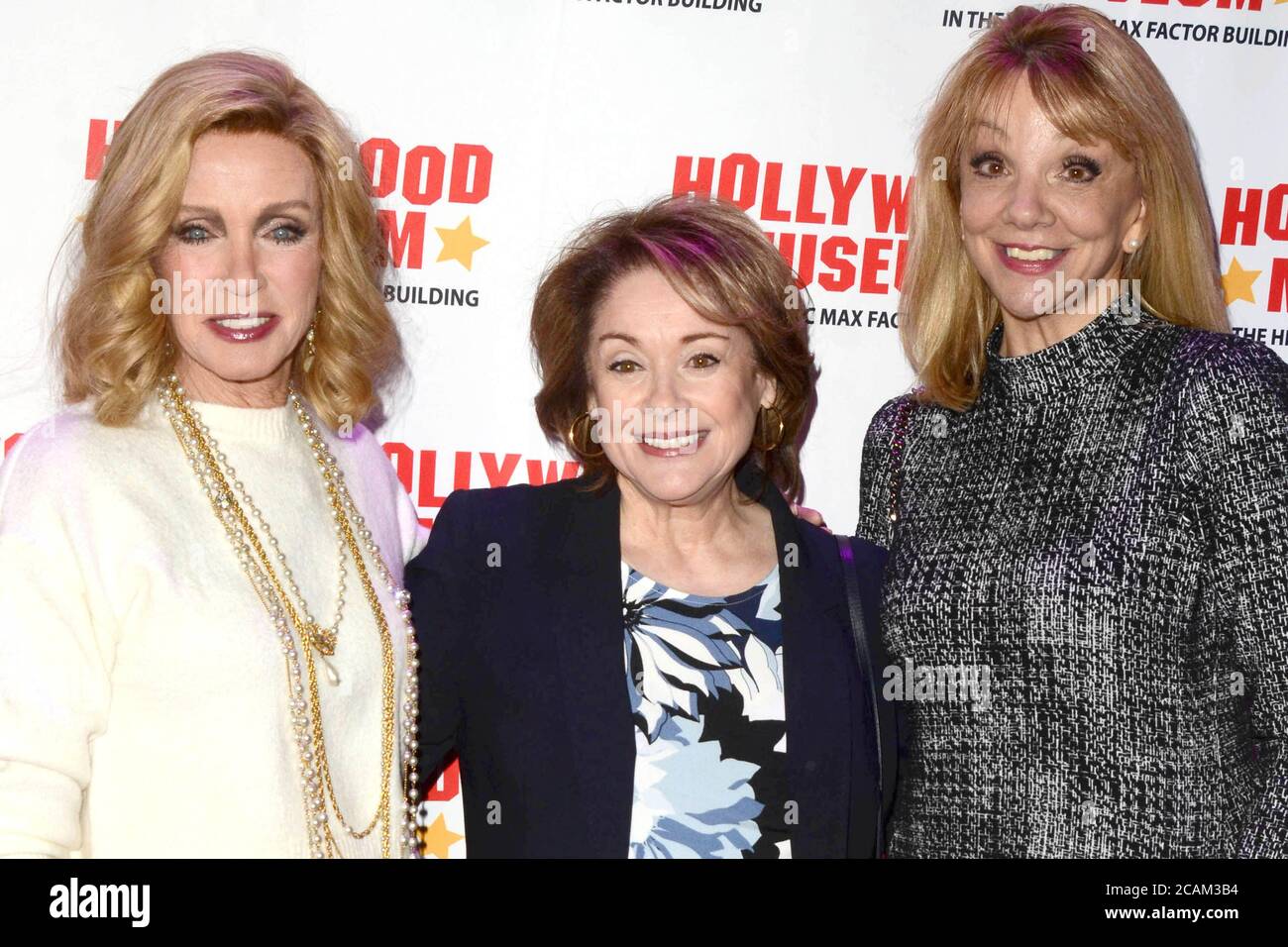 LOS ANGELES - JAN 18: Donna Mills, Donna Pescow, Teresa Ganzel at the ...
