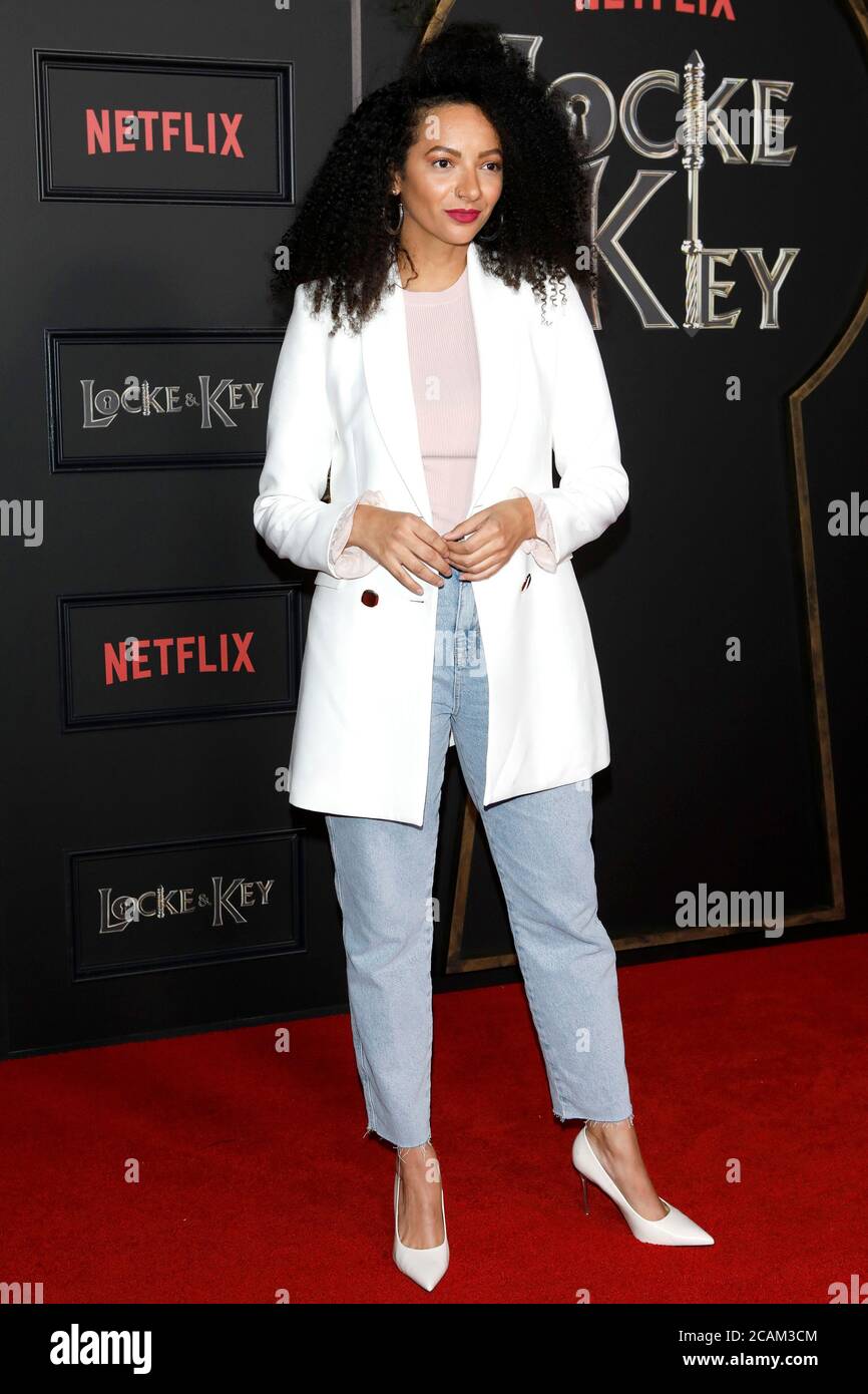 LOS ANGELES - FEB 5: Kendall Keith at the "Locke & Key" Series Premiere ...